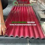 Harga Atap Spandek Warna Merah Per Meter/Lembar 2026